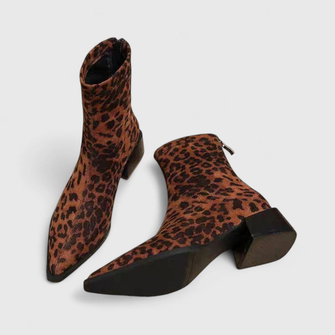 Lena Botines de Leopardo – Brisa del Sur